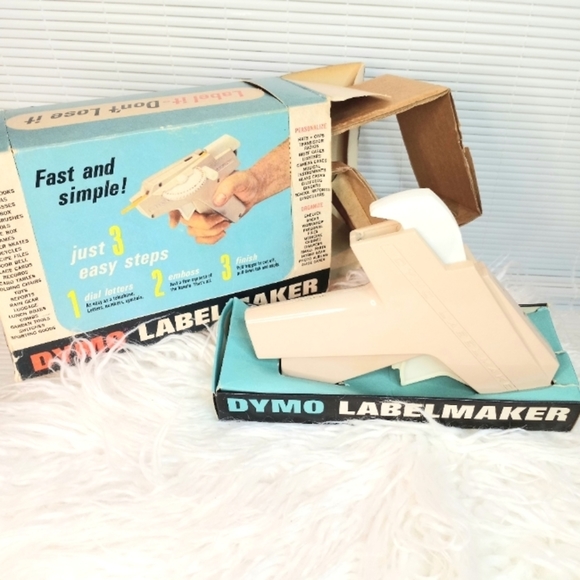 Dymo | Office | Vintage 6s Dymo Label Maker | Poshmark